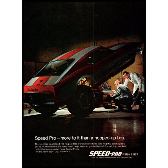 Speed Pro | Art | 97 Speed Pro Piston Rings Performance Parts Vintage ...